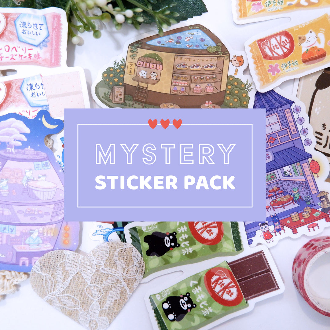 Mystery Sticker Pack – Kofuku Art Studio