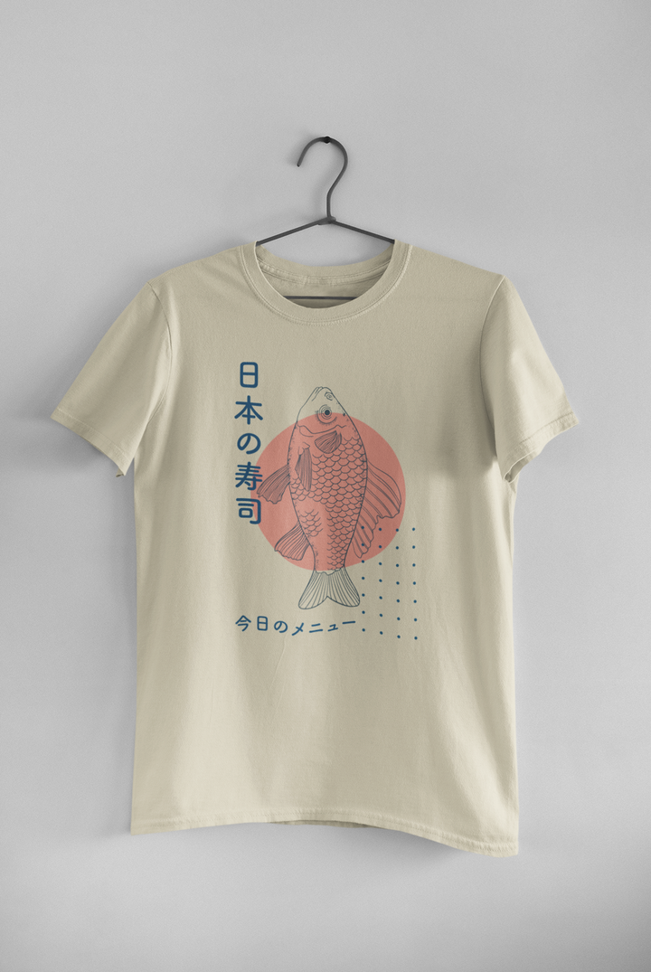Japanese Fish T-Shirt – Kofuku Art Studio